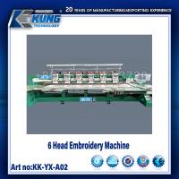 China 6 Head Embroidery Machine 1000rpm Shoe Making Equipment for Industrial Use for sale