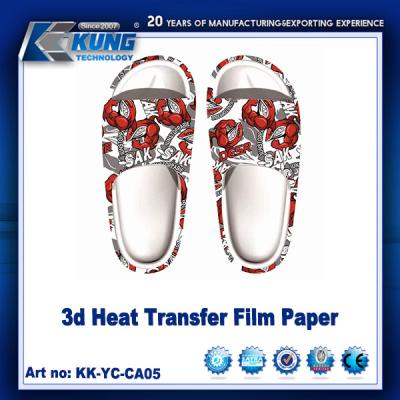 China Custom 3D Printed Heat Transfer Film Paper for Shoe Making 60cm Width for sale