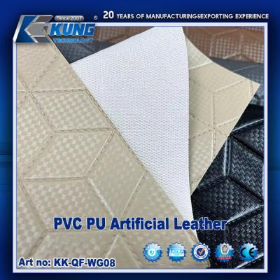 China PVC PU Industrial Genuine Leather for Shoemaking and Clothing 1.2mm Thickness for sale