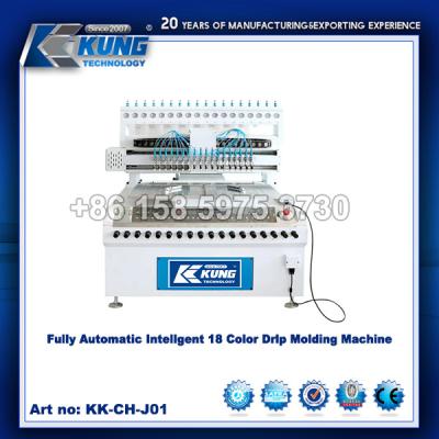 China Intelligent 18 Color Drip Molding Fully Automatic Shoe Making Machine 220V 380V for sale