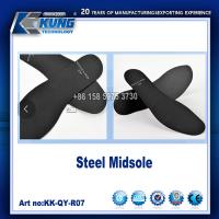 China Puncture Resistant Steel Midsole Insoles for Safety Shoes 1100N EN22568 for sale
