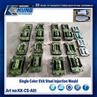 China EVA Shoe Sole Mould HRC 45-48 500000 Shots Single Multi Cavity Flip Flop Sole Mold for sale