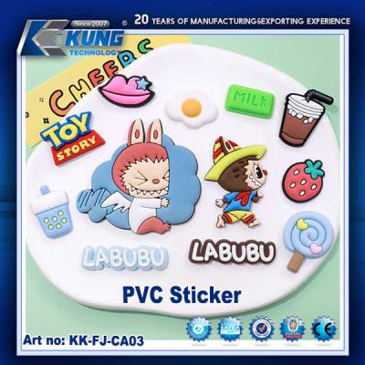 China Customizable PVC Stickers 0.3mm Thick Waterproof Outdoor Durable for Car Body Home Decoration for sale