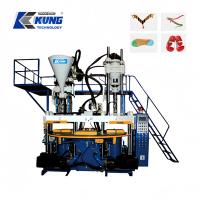 China 120-200T Adjustable Clamping Force PVC Strap Injection Molding Machine for Sandals Bags Automatic Multi-Material PP TPR for sale