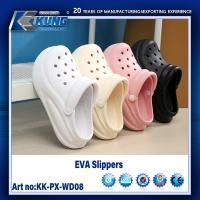 China EVA Bathroom Slippers Non-Slip Quick-Drying Lightweight for Home Travel Eco-Friendly 2 Colors for sale