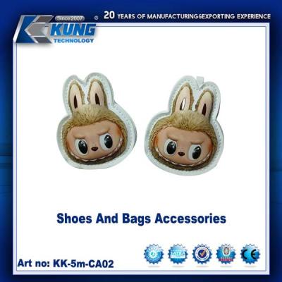 China Silicone Zinc Alloy Shoe Bag Accessories 6 Pack Decorative Charms for Sports Travel Daily Use for sale