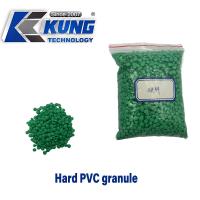 China PVC Hard Granules for Shoe Manufacturing - 2-4mm Size, 75-85 Shore D Hardness, Industrial Grade for sale