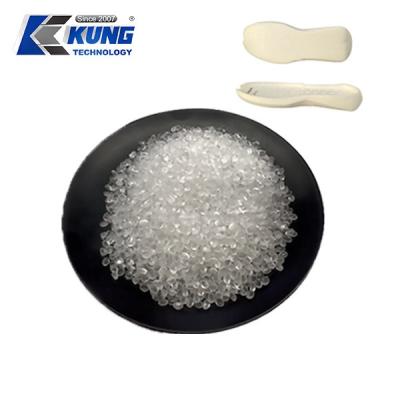 China Clear EVA Plastic Raw Material 25kg Bag for Injection Molding Transparent Granules for sale