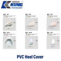 China PVC Heel Cover for Women Kids Shoes Durable Non-Slip Heel Protector 2 Sizes for sale