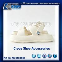 China Custom Decorative Heel Strap Knob for Crocs Secure Snap On Fit 15mm Hole Size for sale