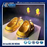 China LED Shoe Lamp with Motion-Activated Projection Light 3W Rechargeable for sale