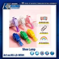 China LED Shoe Lamp with Motion-Activated Projection Light 3W Rechargeable for sale