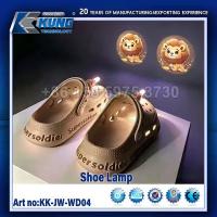 China LED Shoe Lamp with Motion-Activated Projection Light 3W Rechargeable for sale