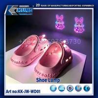 China LED Shoe Lamp with Motion-Activated Projection Light 3W Rechargeable for sale