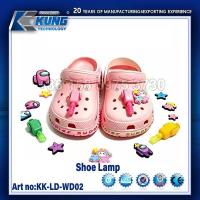 China LED Shoe Lamp with Motion-Activated Projection Light 3W Rechargeable for sale