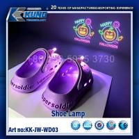 China LED Shoe Lamp with Motion-Activated Projection Light 3W Rechargeable for sale