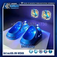 China LED Shoe Lamp with Motion-Activated Projection Light 3W Rechargeable for sale