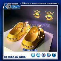 China LED Shoe Lamp with Motion-Activated Projection Light 3W Rechargeable for sale