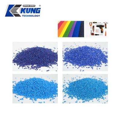 China Color Masterbatches for Shoe Making Materials High Concentration 50% Pigment Custom Colors for sale