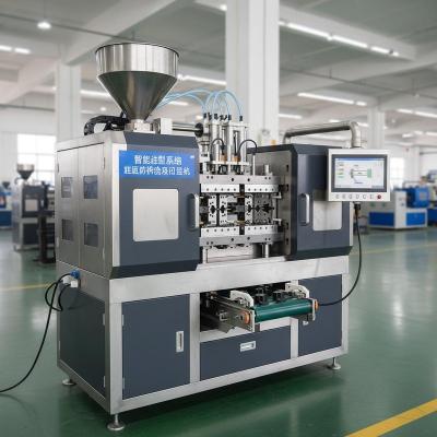 China Shoe Anti-Slip Pad and Outsole Stud Injection Molding Machine 6 Station 100cc 30 Ton for sale