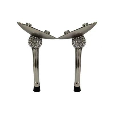 China ABS High Heel with Crystal Sphere 7cm Silver Chrome Gold for Shoe Repair DIY for sale