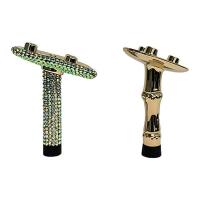 China ABS High Heel with Crystal Sphere 7cm Silver Chrome Gold for Shoe Repair DIY for sale