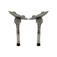 China ABS Rhinestone High Heel Replacement 10cm Shoe Accessories for Women Sandals for sale