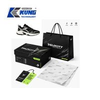 China Custom Shoe Packaging Set Shoe Boxes Hang Tags Shopping Bags Tissue Paper Eco-Friendly 2007 for sale