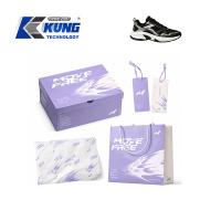 China Custom Shoe Packaging Set Shoe Boxes Hang Tags Shopping Bags Tissue Paper Eco-Friendly 2007 for sale