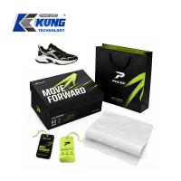 China Custom Shoe Packaging Set Shoe Boxes Hang Tags Shopping Bags Tissue Paper Eco-Friendly 2007 for sale