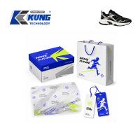 China Custom Shoe Packaging Set Shoe Boxes Hang Tags Shopping Bags Tissue Paper Eco-Friendly 2007 for sale