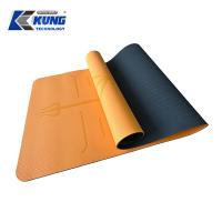 China Premium Non-Slip Yoga Mat - 6mm Thick Eco-Friendly TPE Exercise Mat for Yoga, Pilates & Workouts for sale