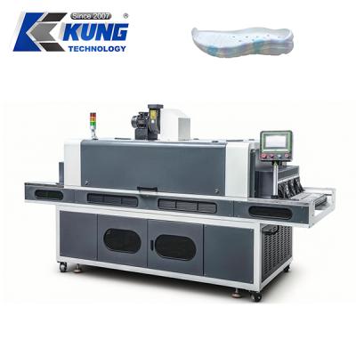 China Shoe Making Machines Using UV Light to Activate Footwear Material Surfaces and Enhance Bonding Strength in Production Processes for sale