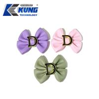China Colorful 3D Plastic Shoe Flowers & Bow Decorations | Fashion Shoe Charms for Sandals, Slippers & Kids' Shoes for sale