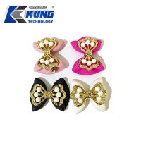 China Colorful 3D Plastic Shoe Flowers & Bow Decorations | Fashion Shoe Charms for Sandals, Slippers & Kids' Shoes for sale
