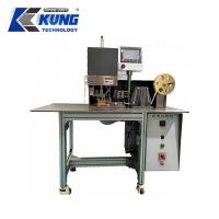 China Automatic Transfer Label Cutting & Heat Pressing Machine | Precision Logo Application for Footwear for sale