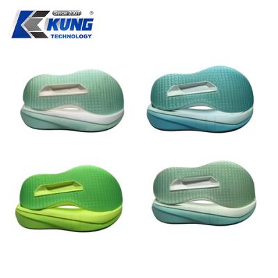 China Shock-absorbing Wear-resistant EVA Midsole with CPU Outsole for Sports Shoes Customizable Sizes EU 36-44 for sale