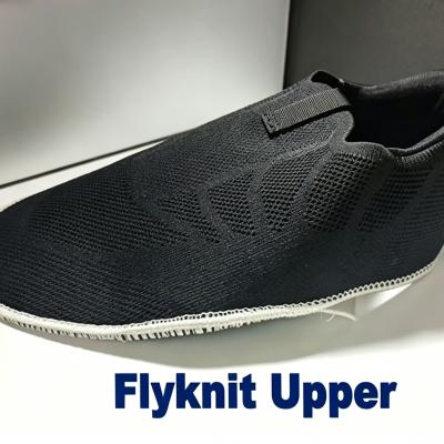 China Trendy Comfortable Durable Flyknit Knitted Shoe Upper For Sports Footwear for sale