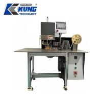 China Automatic Label Cutting and Hot Stamping Machine with High Precision for 6000 Pairs/8hr at 220V 50HZ for sale