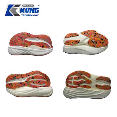 China EVA Shoe Midsole With CPU Outsole, Lightweight Shock Absorption, Anti Slip CPU Sole For Sports Sneakers for sale