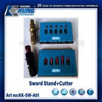 China Cardboard Cutting Machine+Paper Board+Sword Stand+Cutter for sale