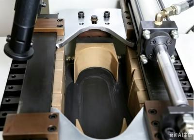 China Strong Pressure Outsole Press Machine Sports Shoe Production Line for sale