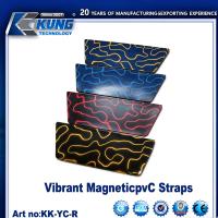 China Vibrant Magnetic PVC Straps Custom Wavy Pattern Decorative PVC Strips For Shoe Upper Handbag Leather Goods Accessories for sale