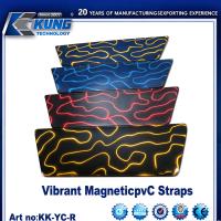 China Vibrant Magnetic PVC Straps Custom Wavy Pattern Decorative PVC Strips For Shoe Upper Handbag Leather Goods Accessories for sale