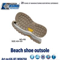 China Lightweight MD TPR Composite Beach Shoe Outsole for sale
