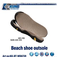 China Lightweight MD TPR Composite Beach Shoe Outsole for sale