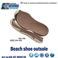 China Lightweight MD TPR Composite Beach Shoe Outsole for sale
