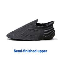 China Durable Lightweight Breathable Knit Semi‑Finished Upper For Men Casual Footwear Raw Parts for sale