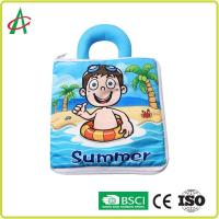 China CPSIA Cotton Baby Rag Books , 25cm Cloth Books For Infants for sale