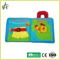 China ISO BSCI Family Early Education 3d Cloth Book Polyester fabric for sale